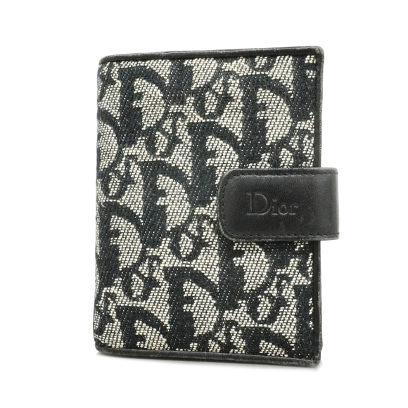 Dior | Accessories | Auth Christian Dior Card Case Trotter Canvas ...